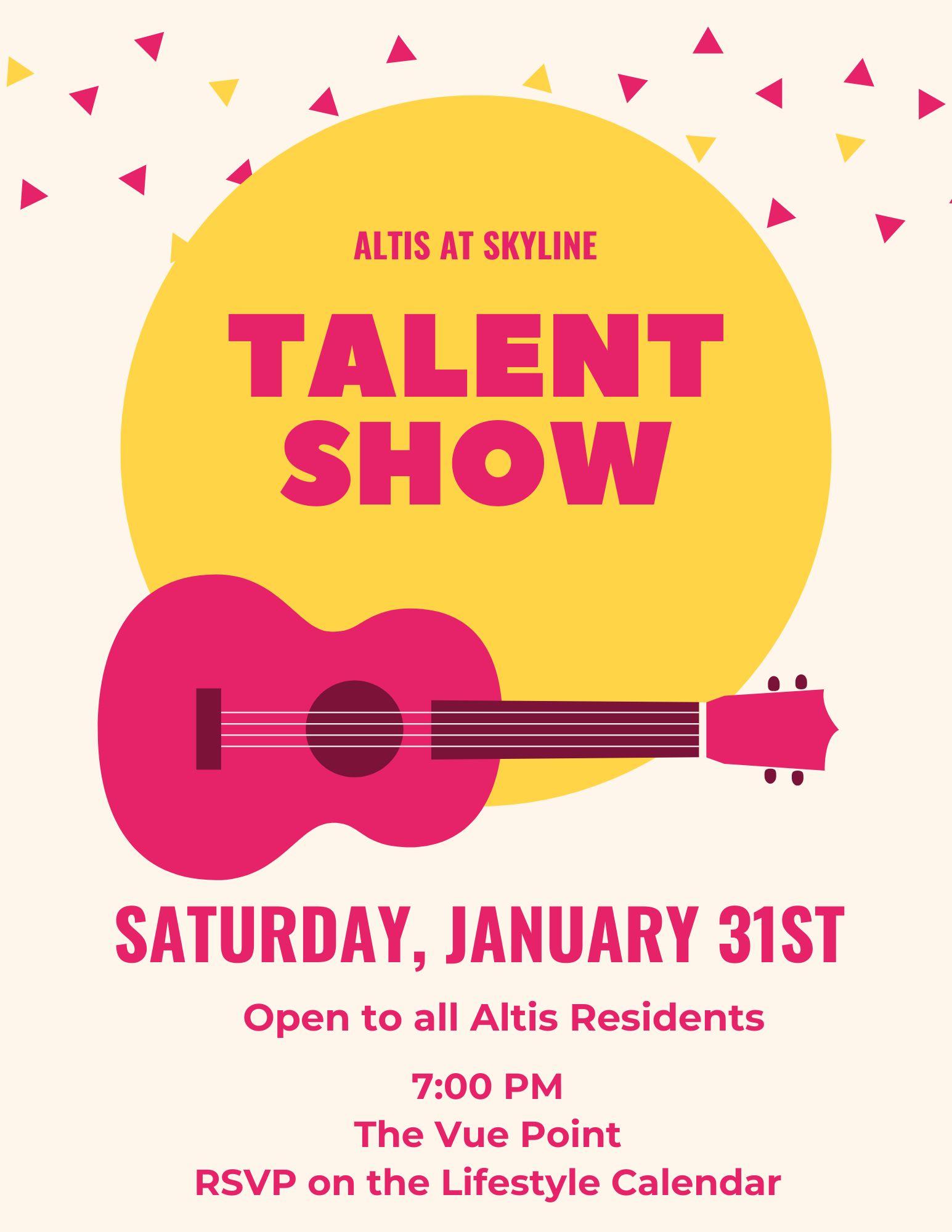 Talent Show - Altis 55+